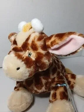 webkinz | Toys | Ganz Webkinz Jr Plush Baby Jamie Giraffe Brown White ...